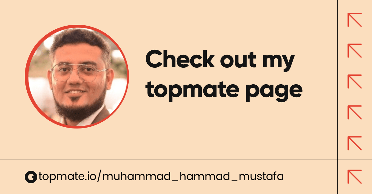 Muhammad Hammad Mustafa - Book a call on Topmate