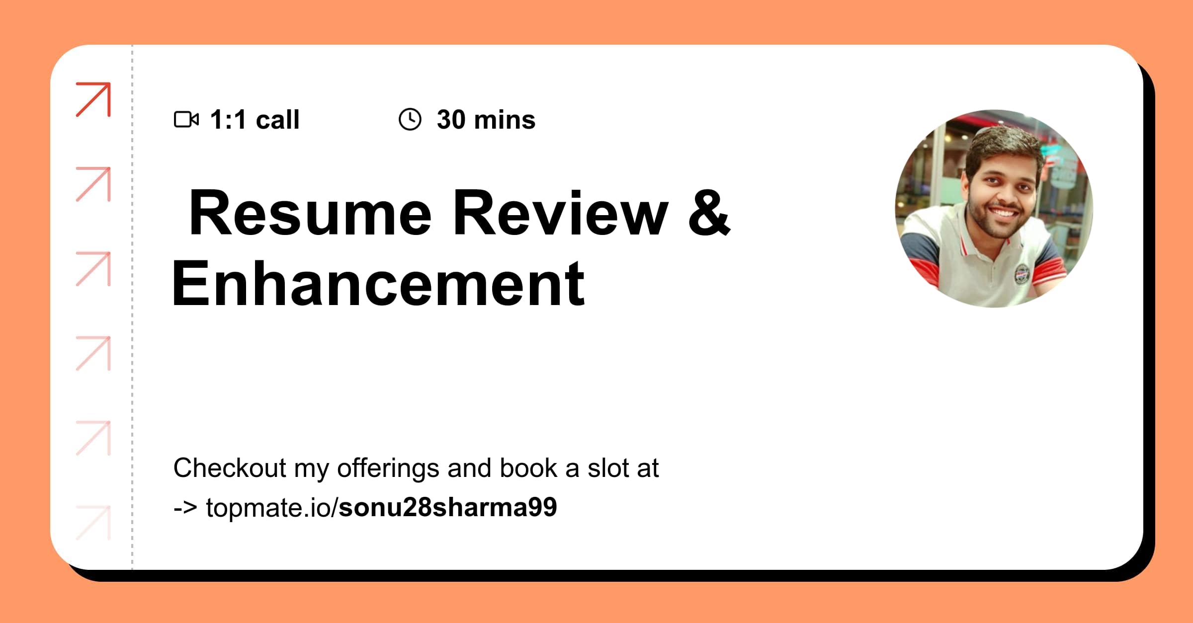📝 Resume Review & Enhancement 🚀 with 𝗦𝗼𝗻𝘂 𝗦𝗵𝗮𝗿𝗺𝗮