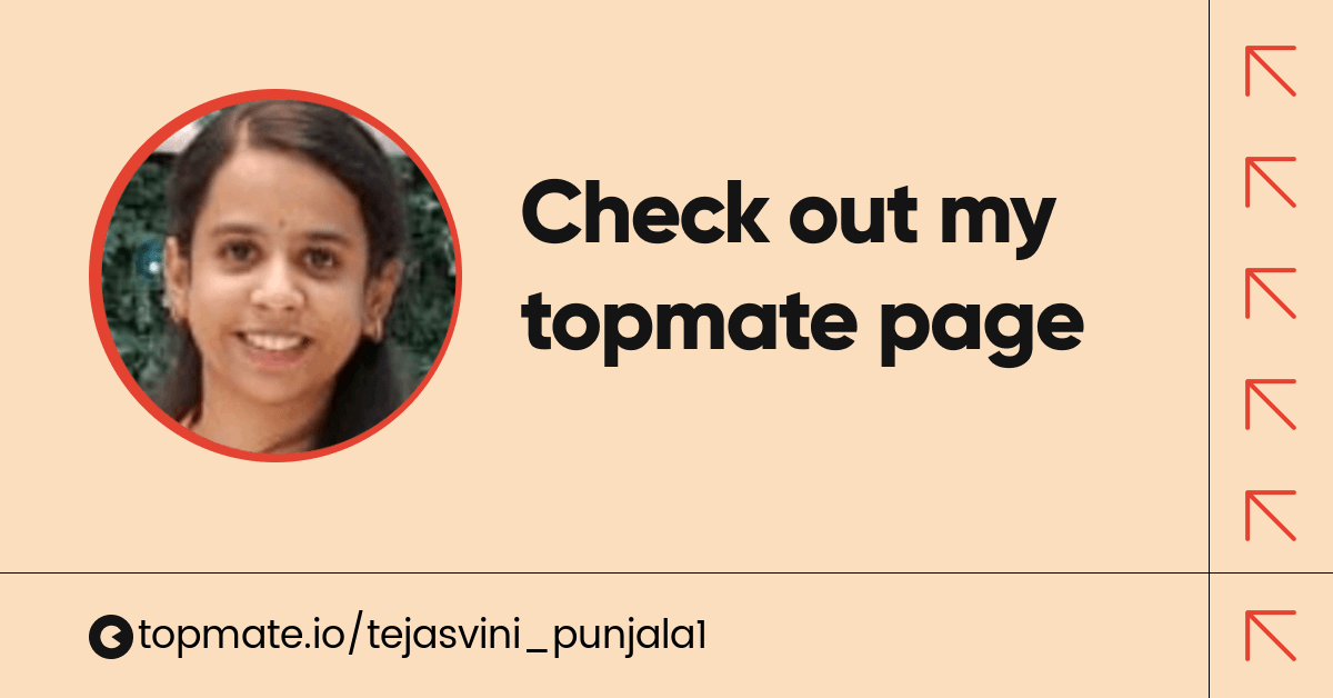 Tejasvini Punjala - Book a call on Topmate