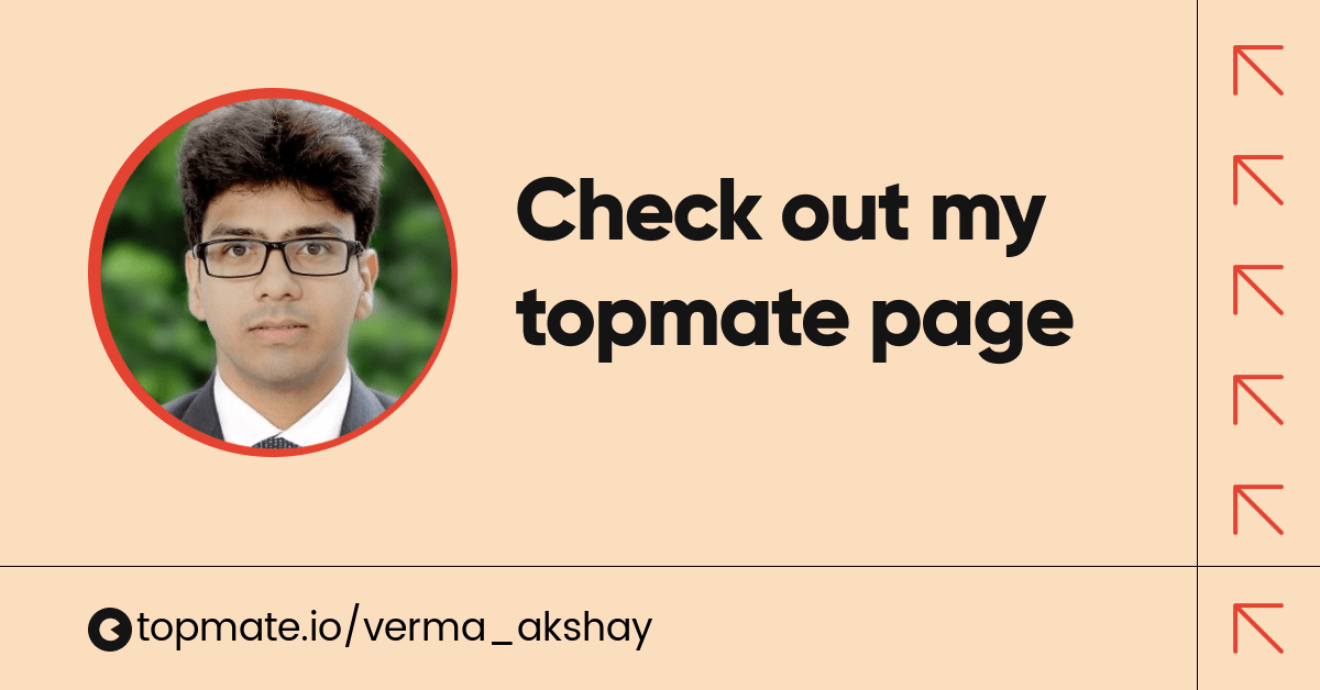 Akshay Verma - Book a call on Topmate