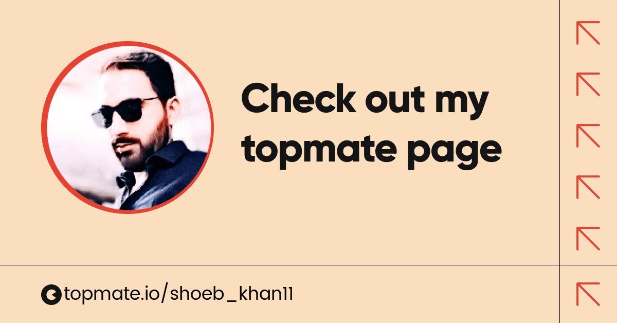 Shoeb Khan - Book a call on Topmate