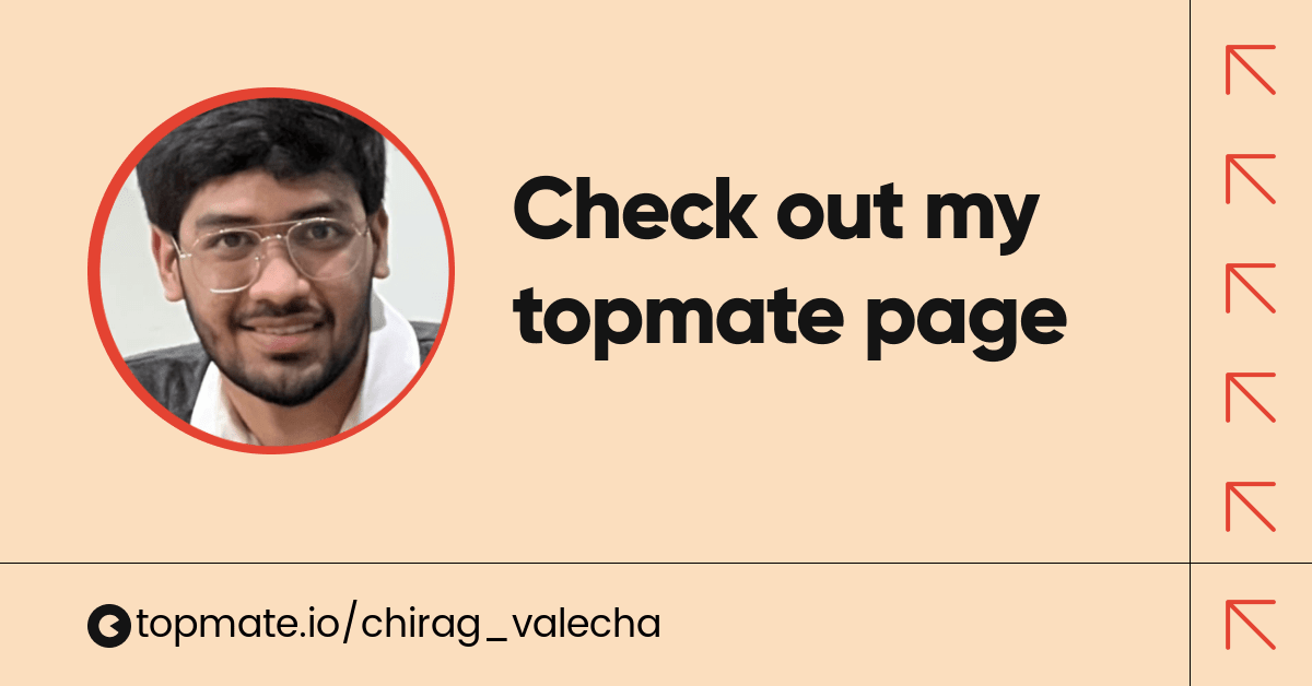 Chirag valecha Chirag valecha