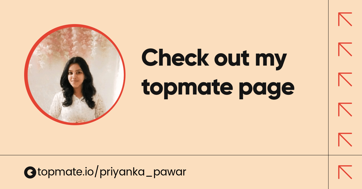 Priyanka Pawar - Book a call on Topmate