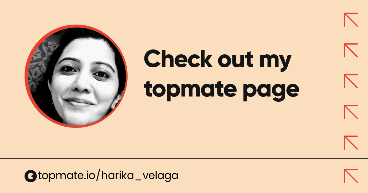 Harika Velaga - Book a call on Topmate