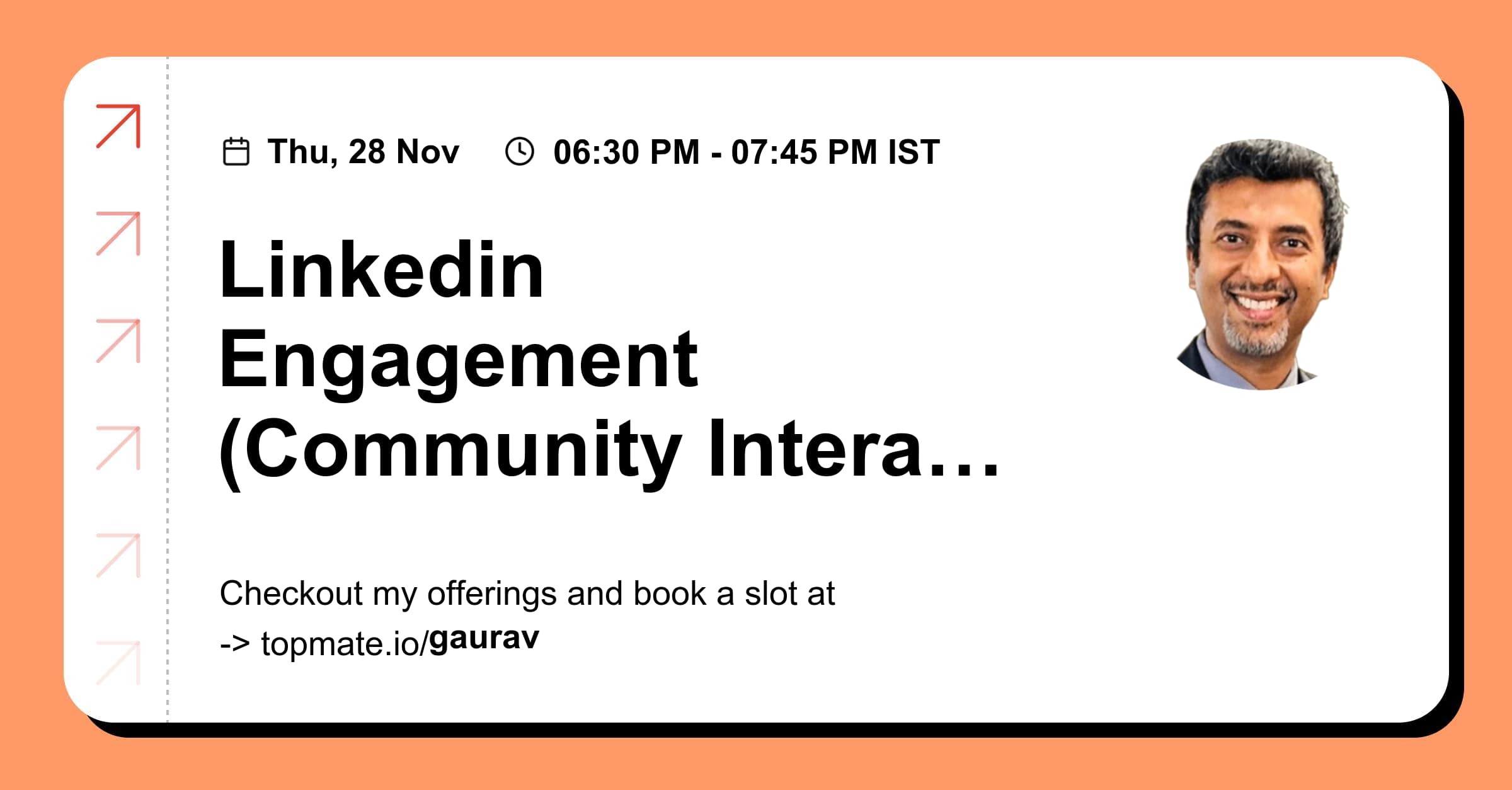 Linkedin Engagement (Community Interaction - 1) with Gaurav Mehta