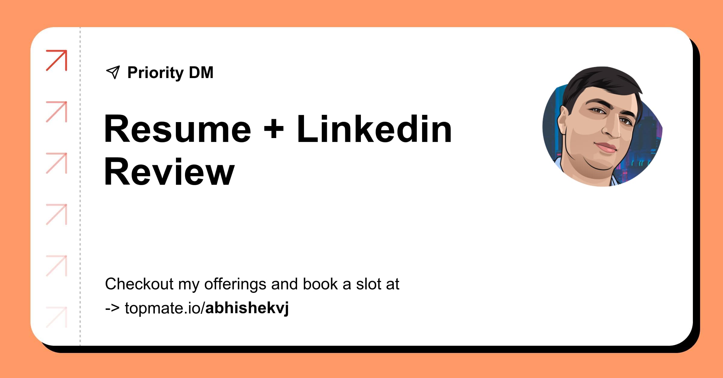 Resume + Linkedin Review with Abhishek Vijayvargia