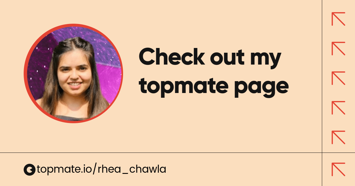 Rhea Chawla - Book a call on Topmate