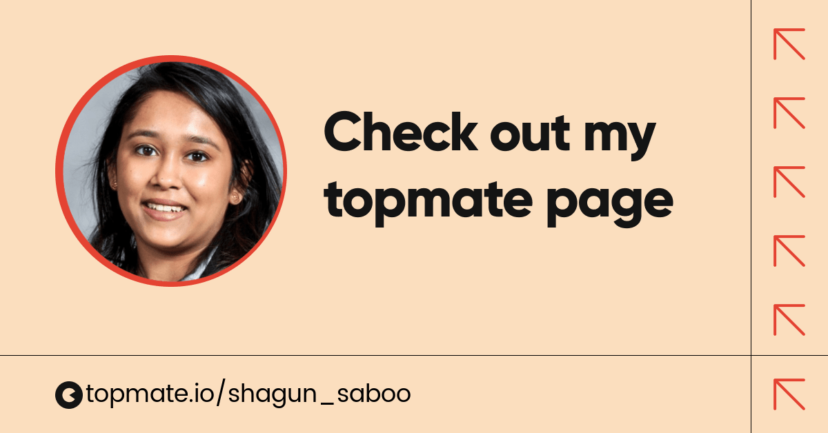 Shagun Saboo - Book a call on Topmate
