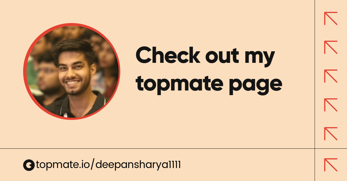 Deepansh Singh - Book a call on Topmate