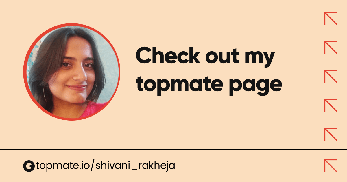 Shivani Rakheja - Book a call on Topmate