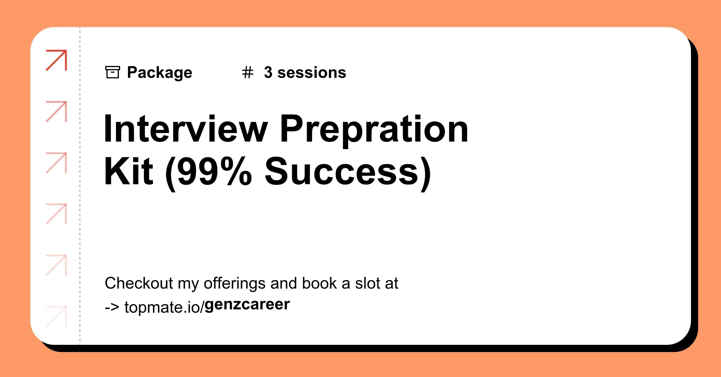Interview Prepration Kit (99% Success) with GenZ Career