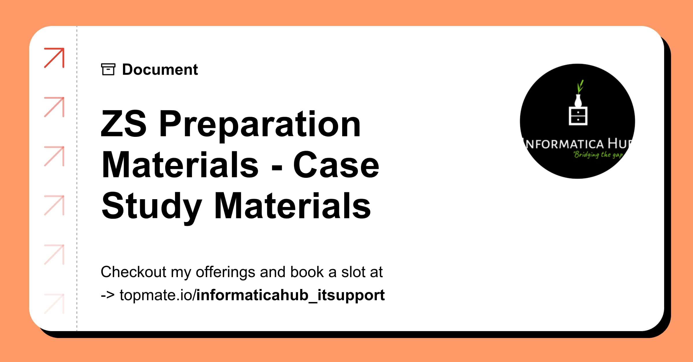 ZS Preparation Materials - Case Study Materials with infor HVmaticahub ...