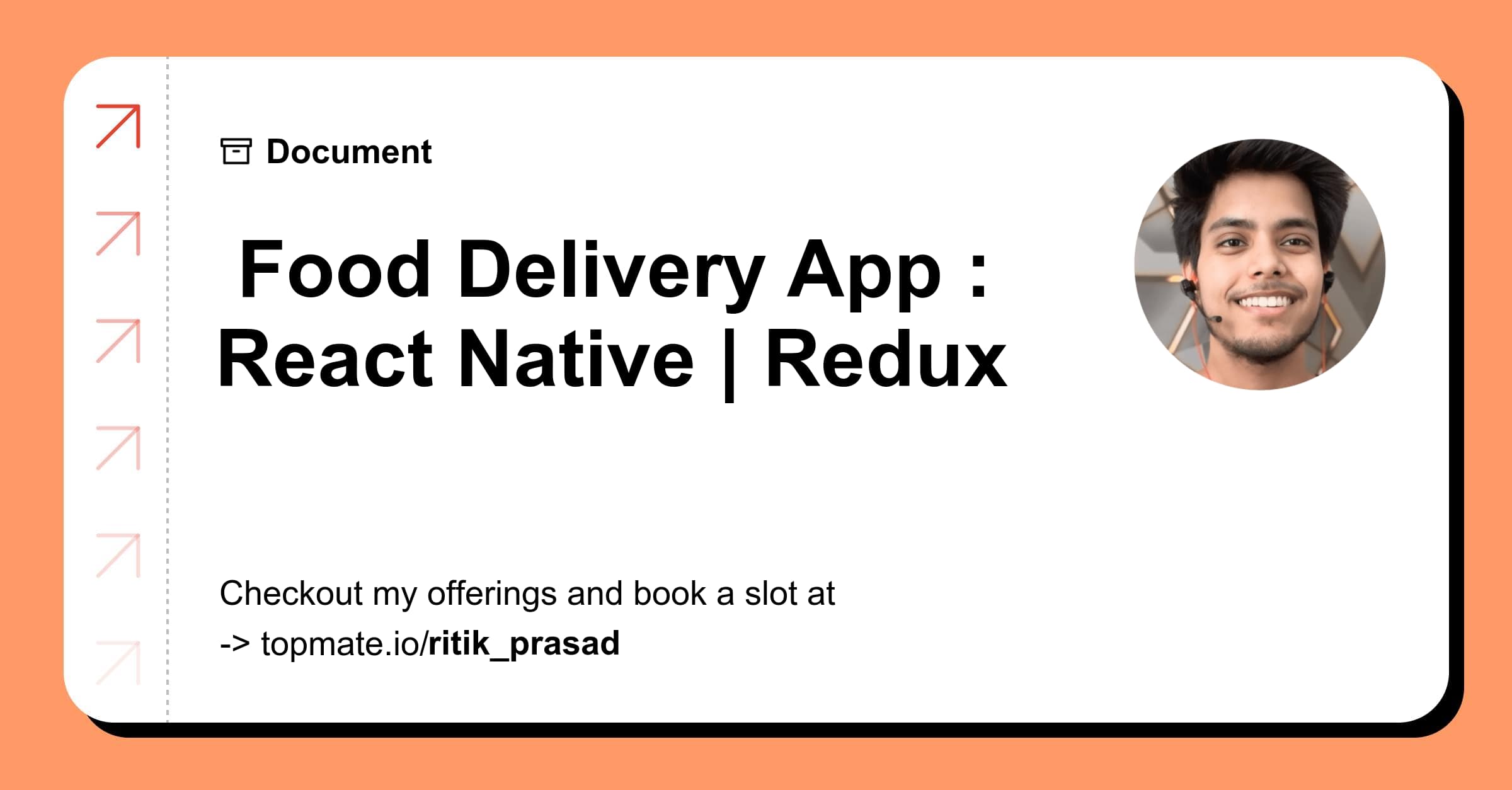 🍔 Food Delivery App : React Native | Redux with Ritik Prasad