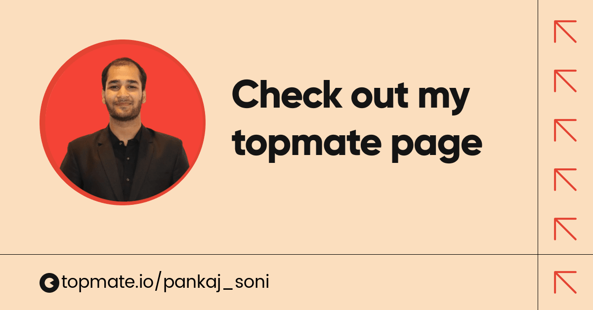 Pankaj soni - Book a call on Topmate