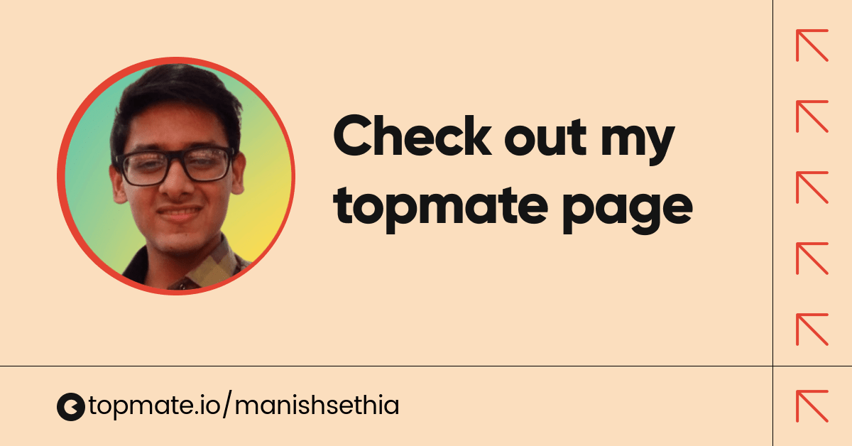 Manish Sethia - Book a call on Topmate