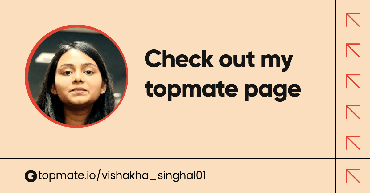 Vishakha Singhal 🚀 - Book a call on Topmate