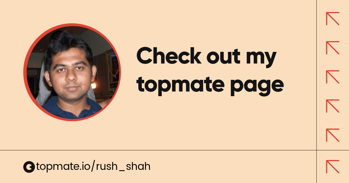Rushabh Shah - Book a call on Topmate