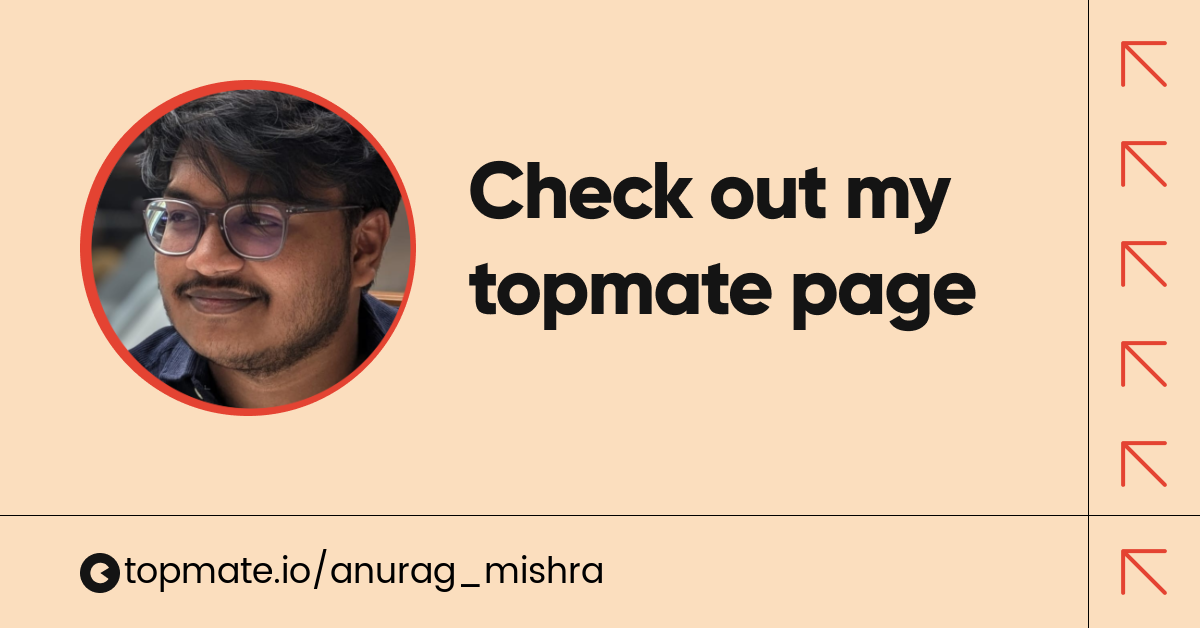 Anurag Mishra - Book a call on Topmate