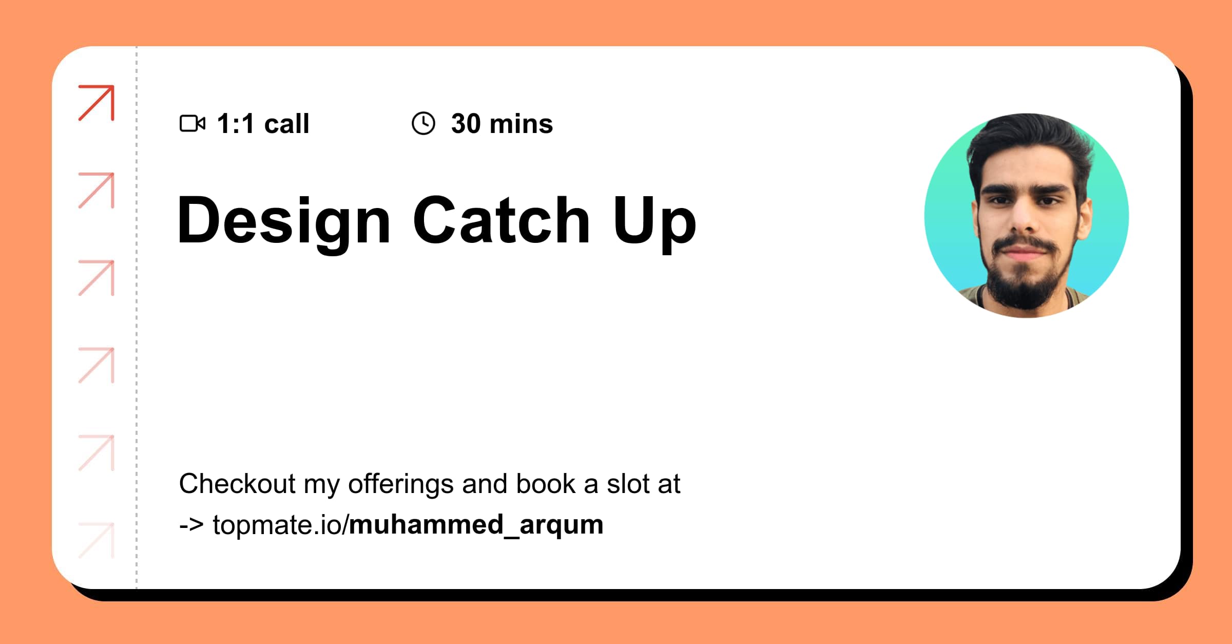 Design Catch Up with Muhammed Arqum