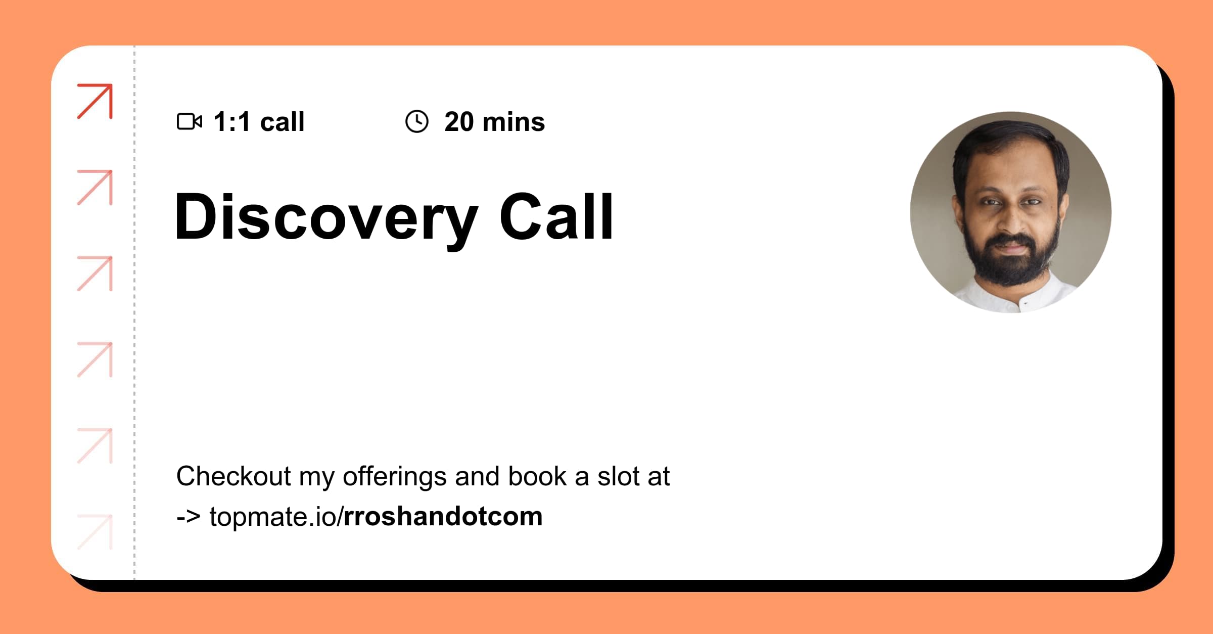 Discovery Call with R. Roshan