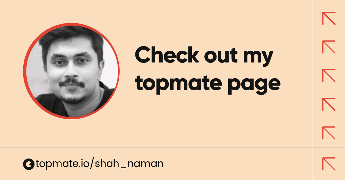 Naman Shah - Book a call on Topmate