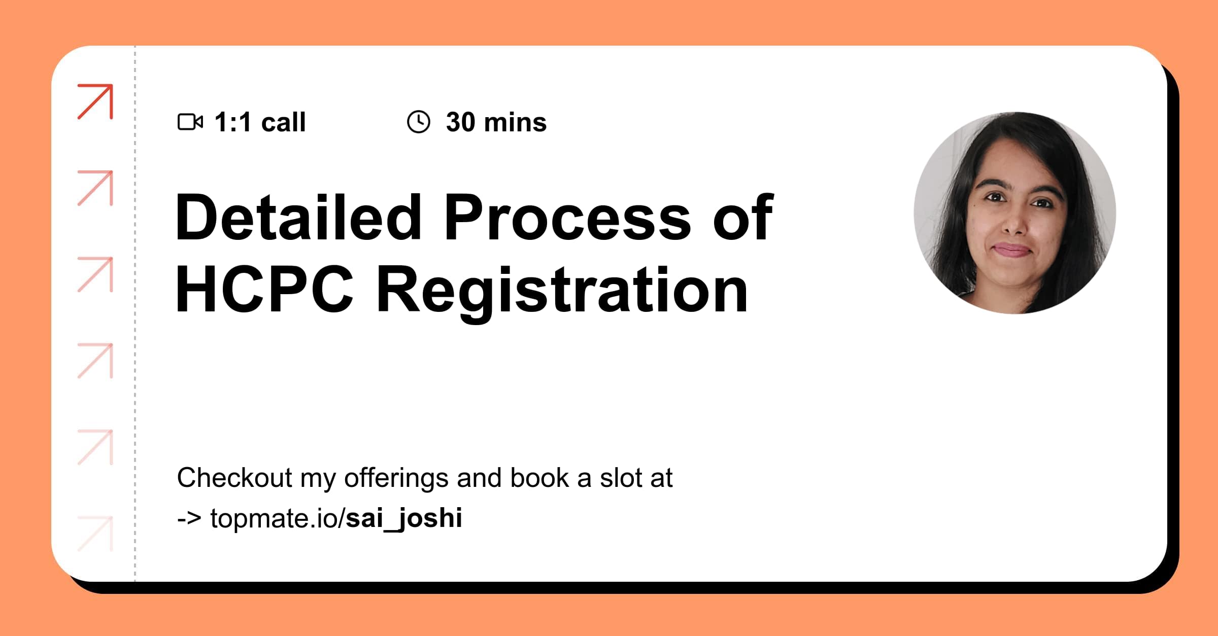 Detailed Process of HCPC Registration with Dr. Sai Joshi