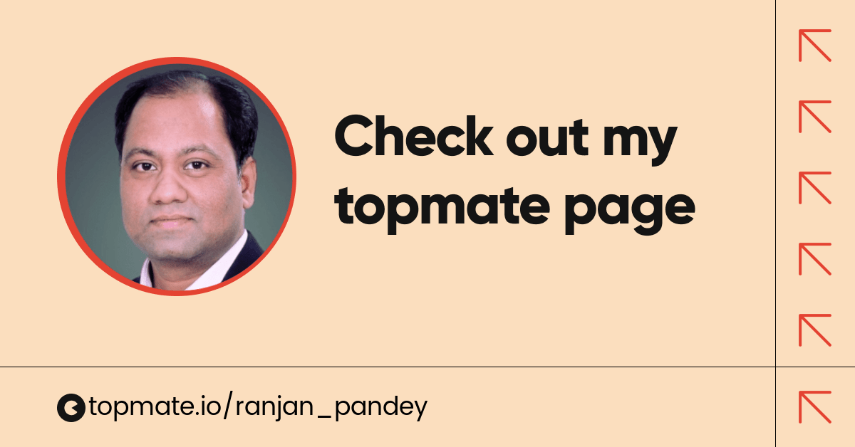 Ranjan Pandey - Book a call on Topmate