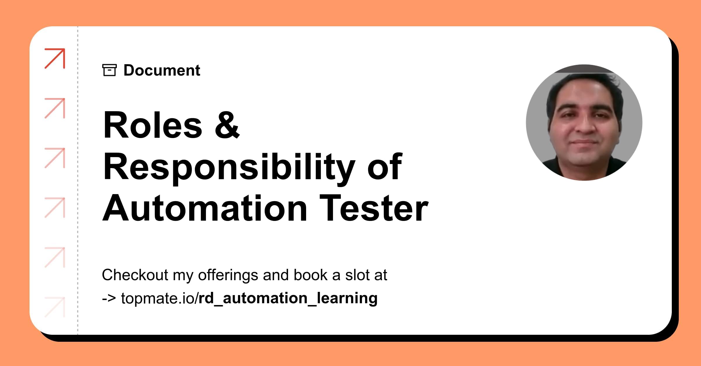 Roles & Responsibility of Automation Tester with RD Automation Learning