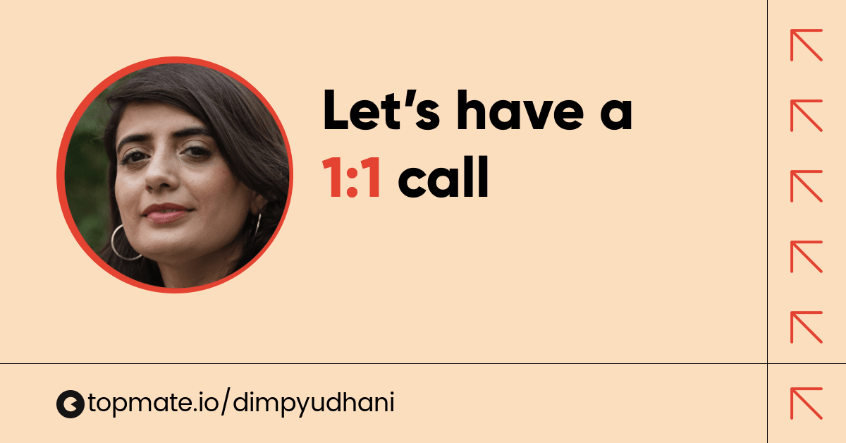 Dimpy Udhani - Book a call on Topmate