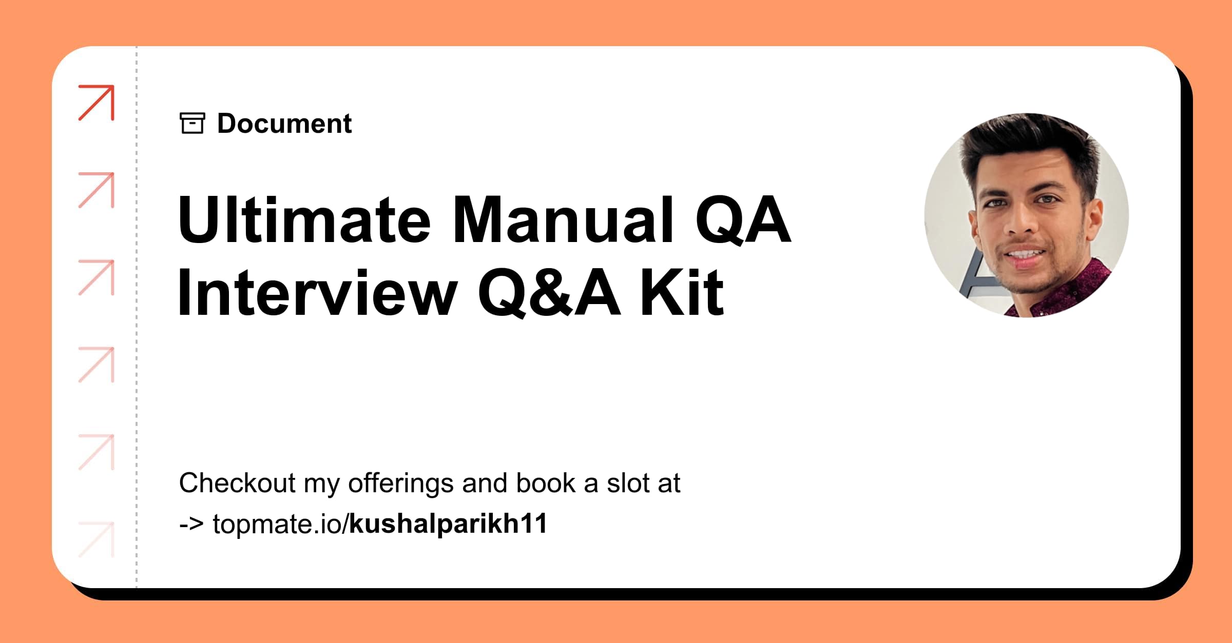 Ultimate Manual QA Interview Q&A Kit with Kushal Parikh