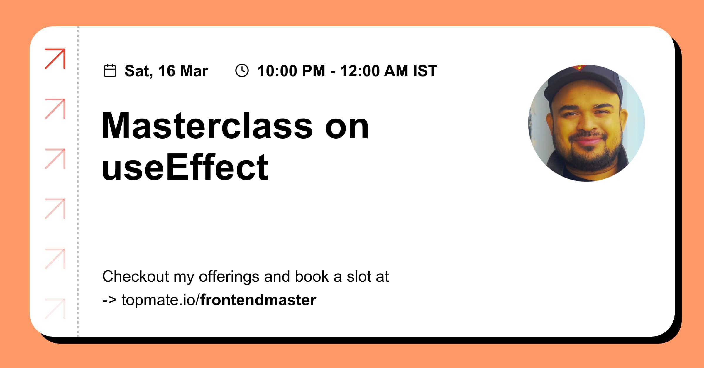 Masterclass on useEffect with Frontend Master