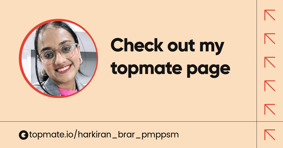 Harkiran Brar - Book a call on Topmate