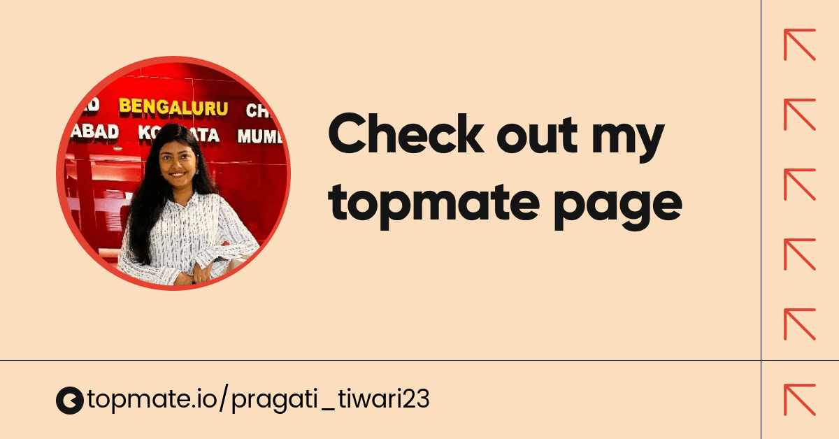Pragati Tiwari - Book a call on Topmate