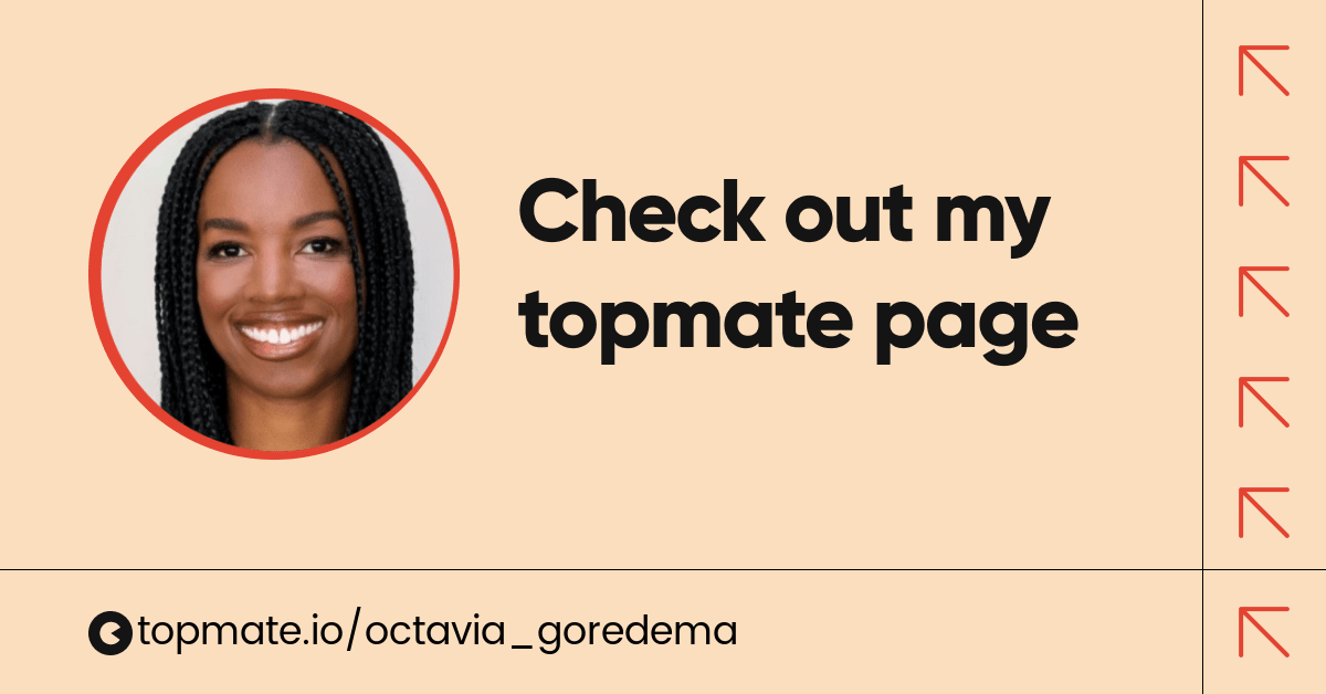 Octavia Goredema - Book a call on Topmate