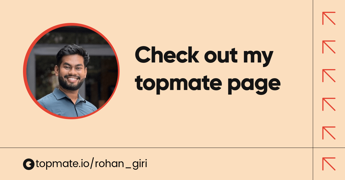 Rohan Giri - Book a call on Topmate