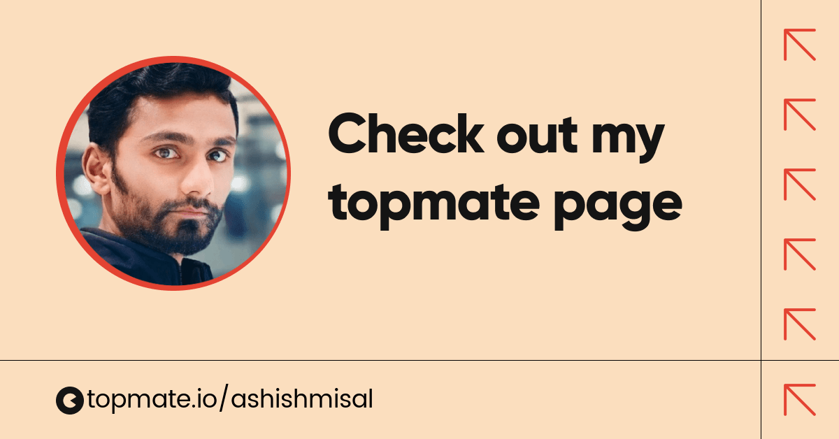 Ashish Misal - Book a call on Topmate