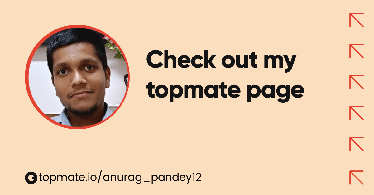 Anurag Pandey - Book a call on Topmate