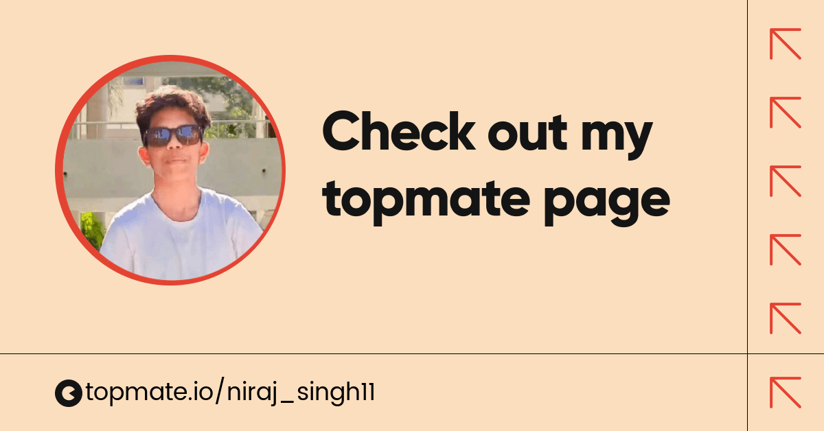 Niraj Singh - Book a call on Topmate