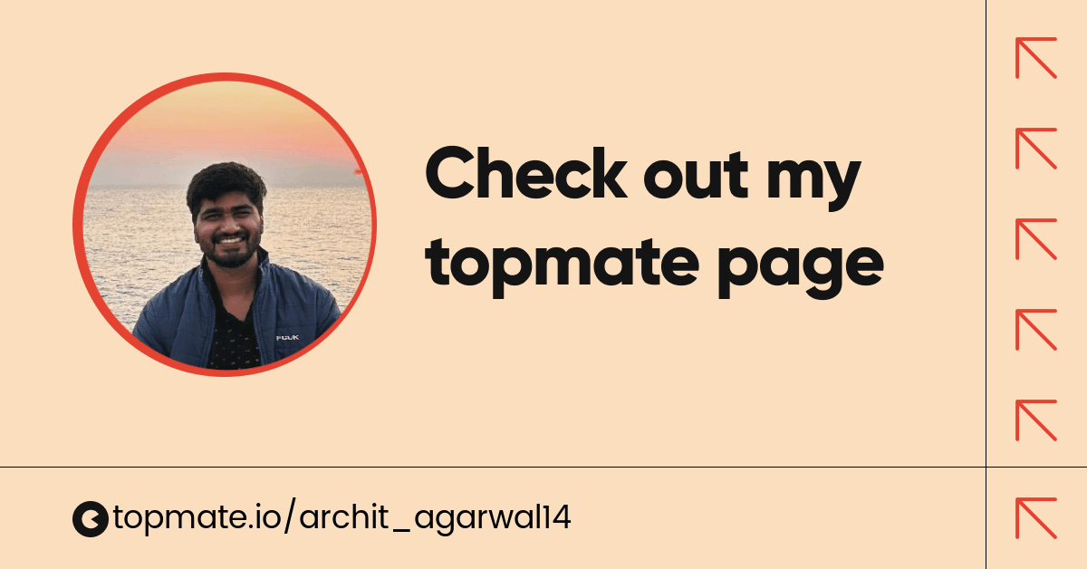 Archit Agarwal - Book a call on Topmate