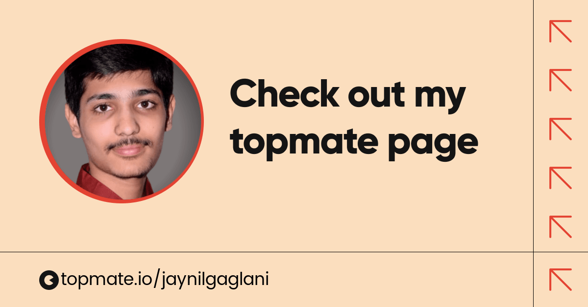 Jaynil Gaglani - Book a call on Topmate