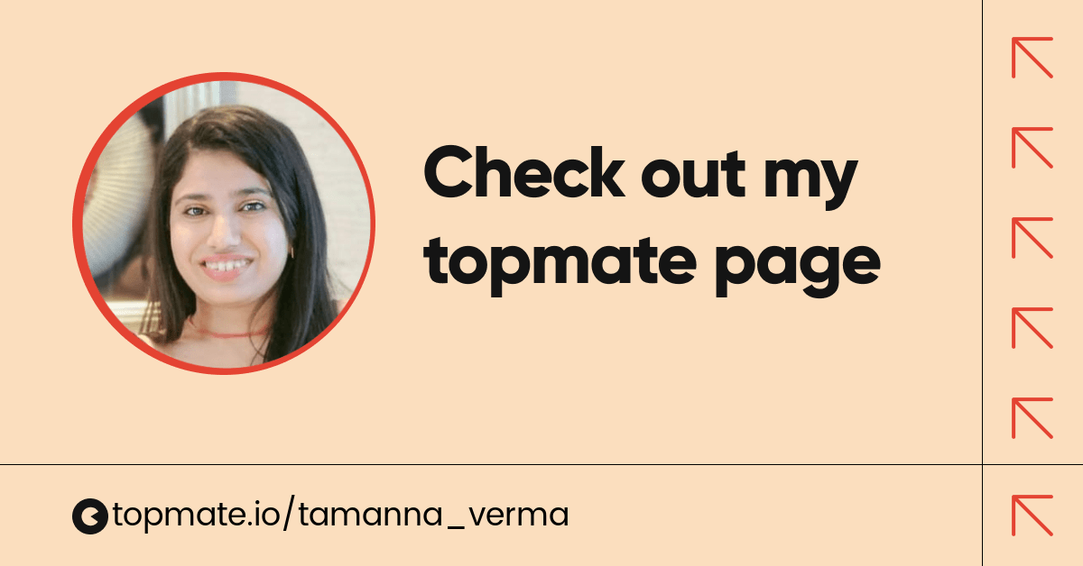 Tamanna Verma - Book a call on Topmate