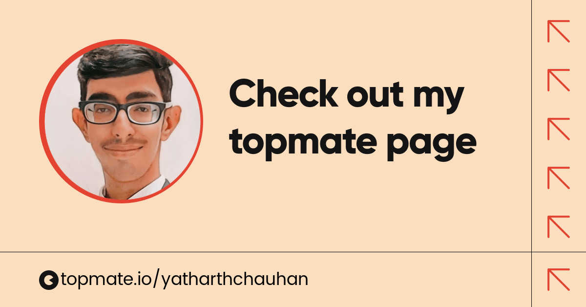 Yatharth Chauhan - Book a call on Topmate