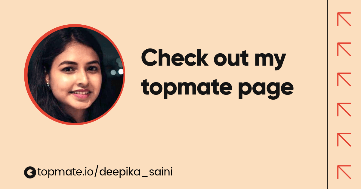 Deepika Saini - Book a call on Topmate