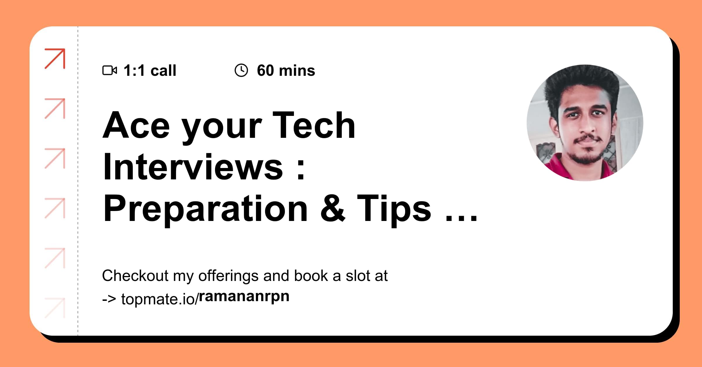 Tech Interview Preparation – DSA Coding & Tips with Ramanan R