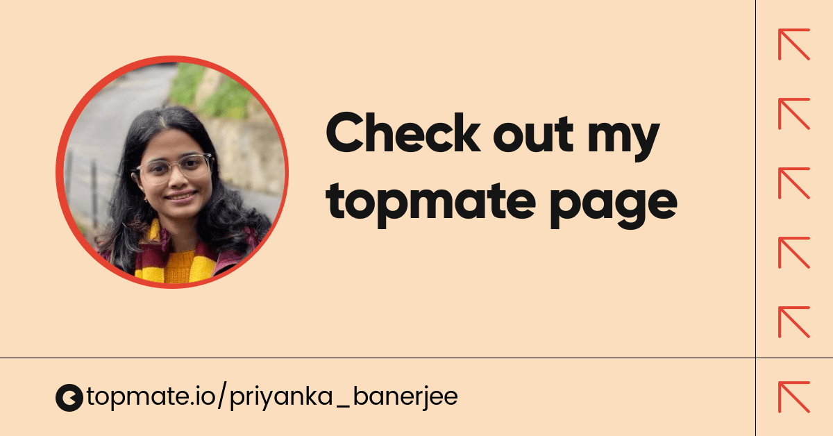 Priyanka Banerjee - Book a call on Topmate