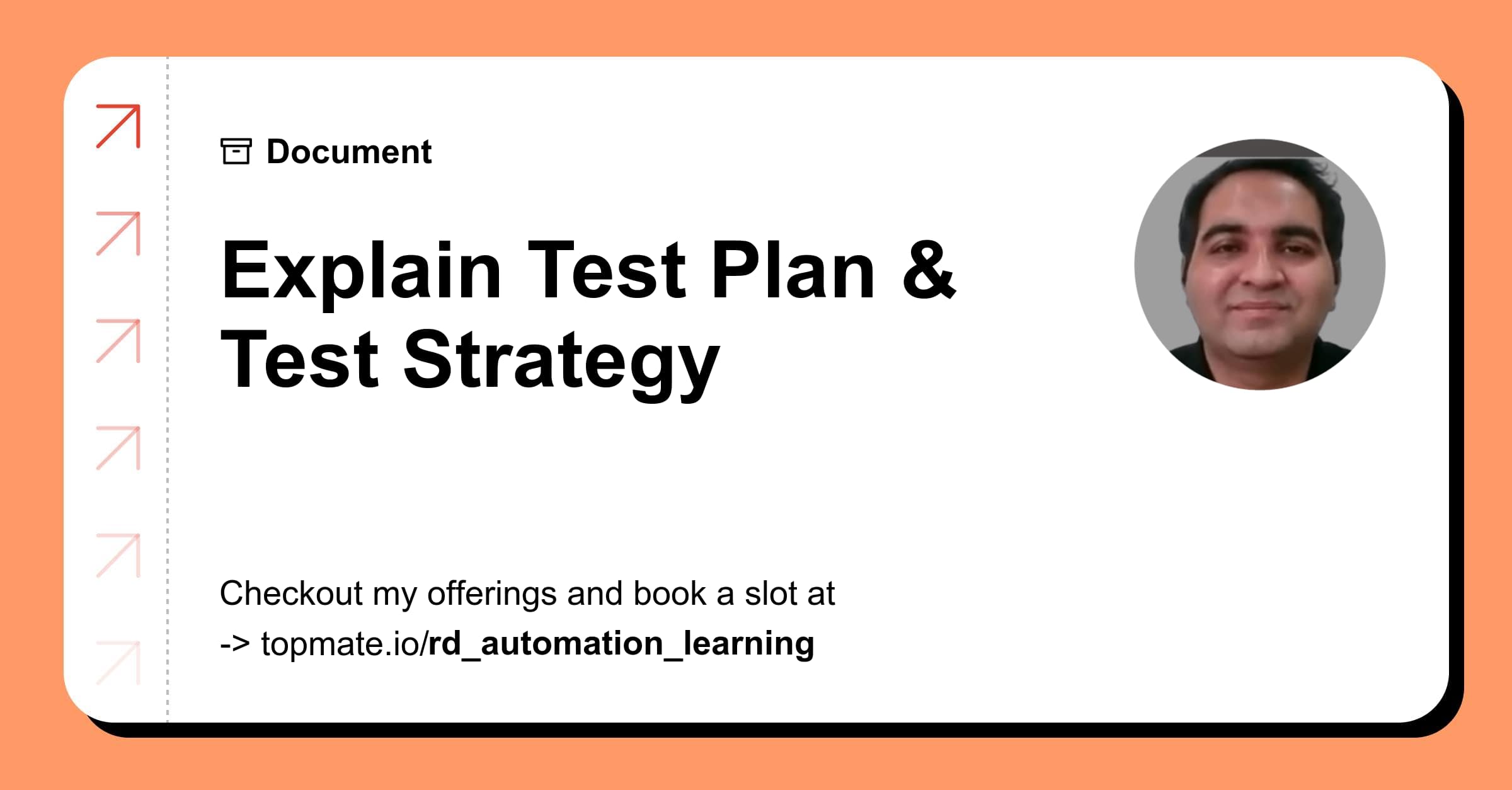 Explain Test Plan & Test Strategy with RD Automation Learning