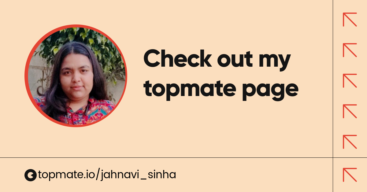 Jahnavi Sinha - Book a call on Topmate