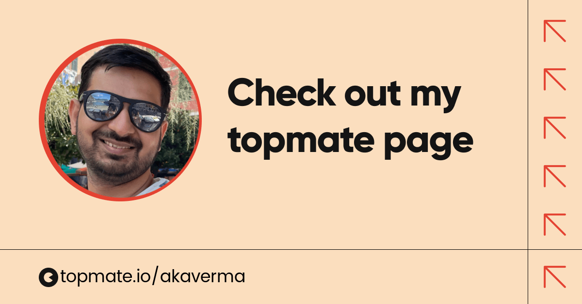 Akash Verma - Book a call on Topmate