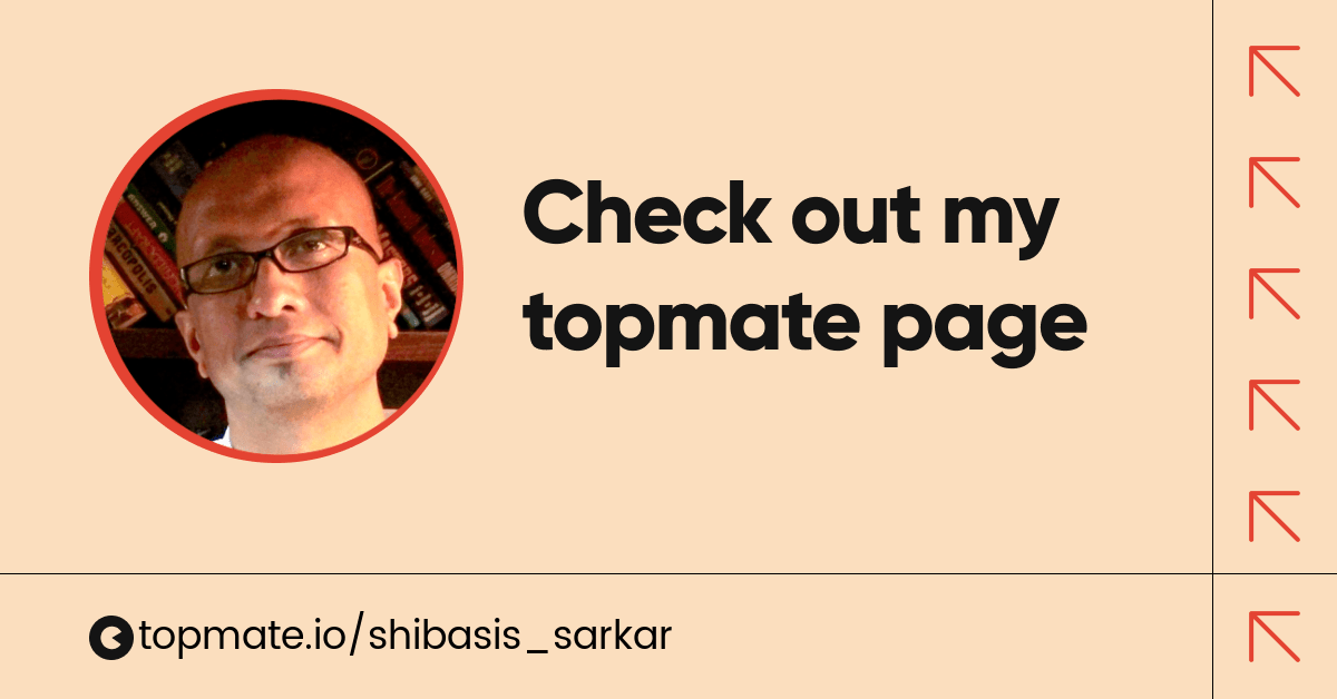 Shibasis Sarkar - Book a call on Topmate