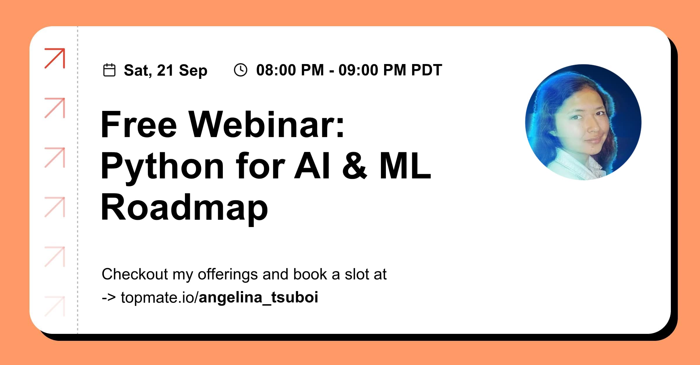 Free Webinar: Python for AI & ML Roadmap with Angelina Tsuboi